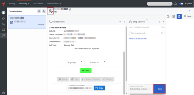 4.5.2 Transferring a Call to a Genesys Agent
